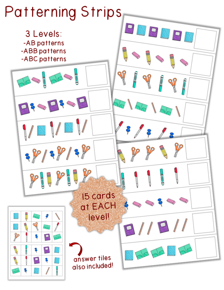 Back to School Task Boxes - Language, Math, Fine Motor, & Basic Skills ...