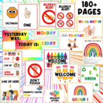 CLASSROOM DECOR BUNDLE | PRINTABLES | BACK TO SCHOOL | BULLETIN BOARD ...