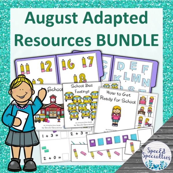 April Easter Adapted Resources BUNDLE - Made By Teachers