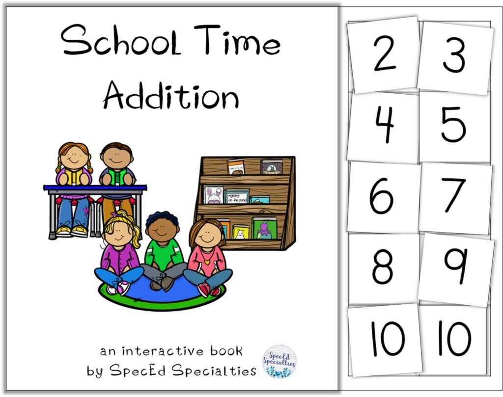 Back to School Adapted Resources for Special Education August BUNDLE ...