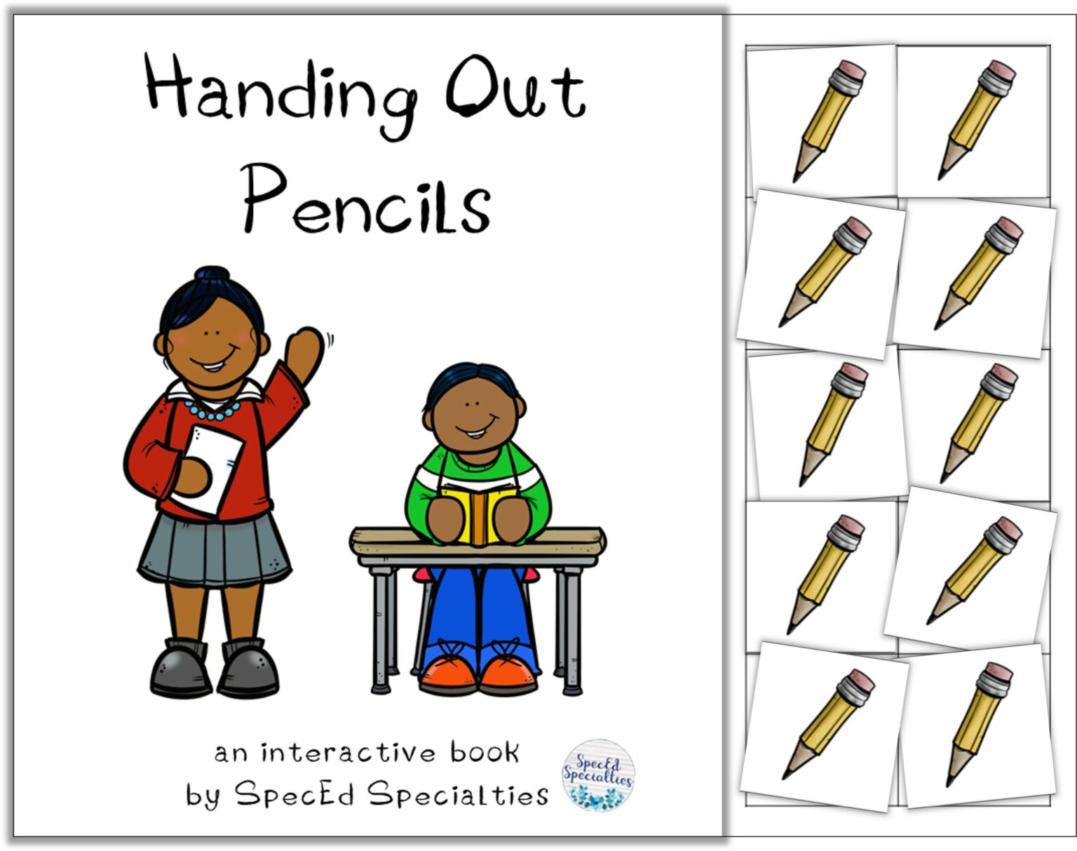 Back to School Adapted Resources for Special Education August BUNDLE ...