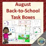 Back to School Adapted Resources for Special Education August BUNDLE ...
