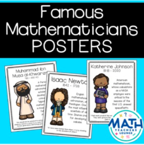 Famous Mathematician Posters - Made By Teachers