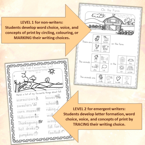 September Daily Journals for Special Education - Made By Teachers