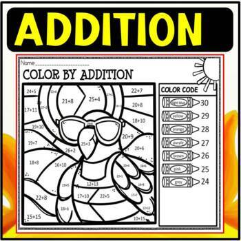 Summer color by code | Made By Teachers