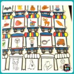 Word Family Train Crafts | Short Vowel Activities - Made By Teachers