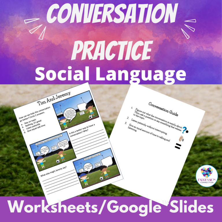 Ending A Conversation Social Language Skills Practice - Made By Teachers
