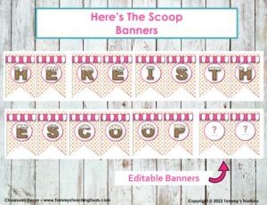 Summer Bulletin Board Kit with Writing Activities in Ice Cream Theme ...