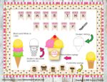 Summer Bulletin Board Kit with Writing Activities in Ice Cream Theme ...