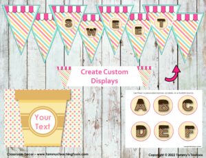 Summer Bulletin Board Kit with Writing Activities in Ice Cream Theme ...