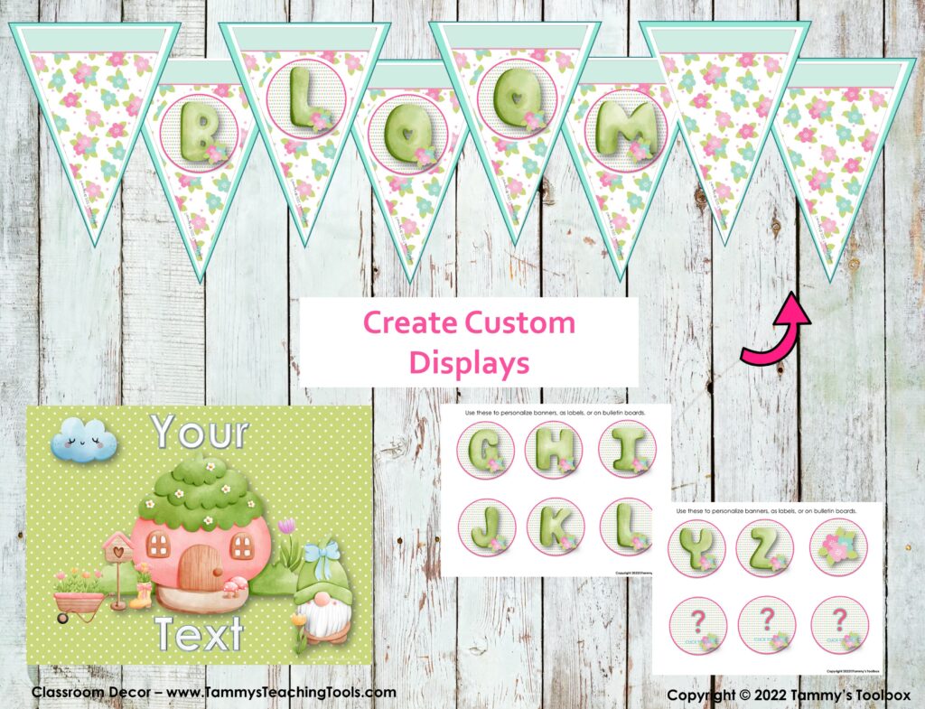 Spring Bulletin Board Kit with Writing Activities | Made By Teachers