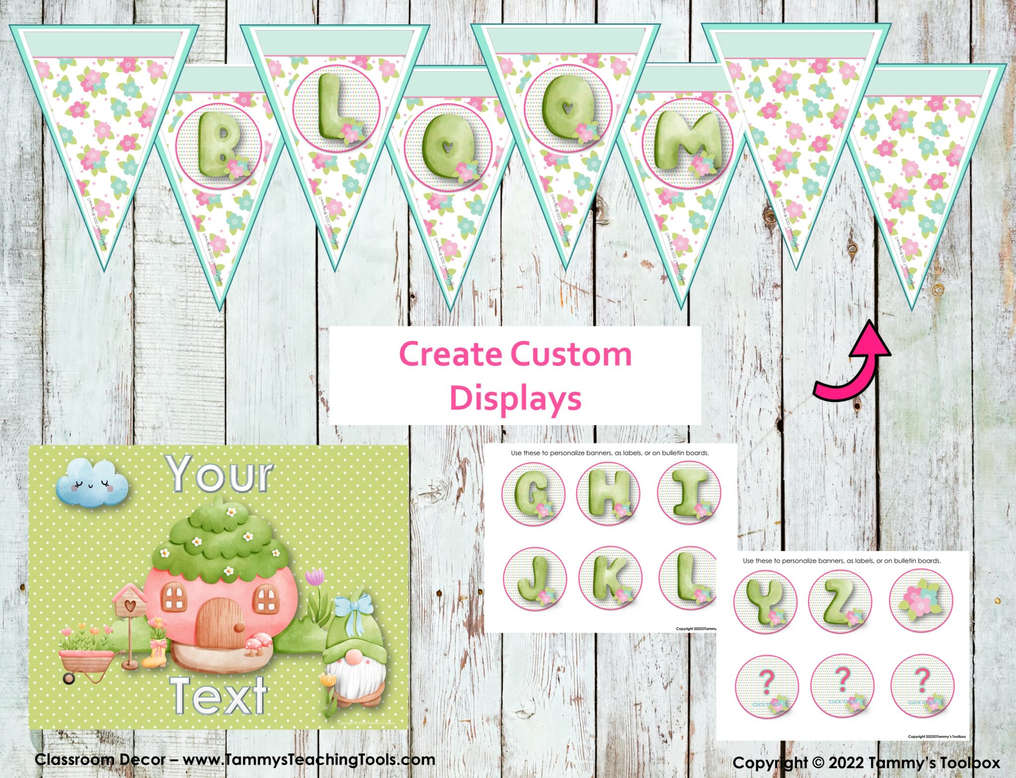 Spring Bulletin Board Kit with Writing Activities | Made By Teachers