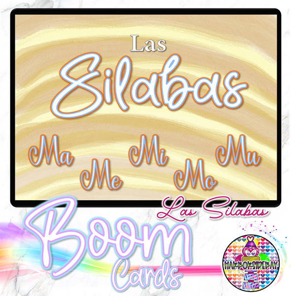 Spanish Syllables + Audio | Aprende Ma, Me, Mi, Mo, Mu | Made By Teachers