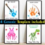 Fathers Day Handprint Art, Keepsake Art, Fathers Day Craft Activities ...