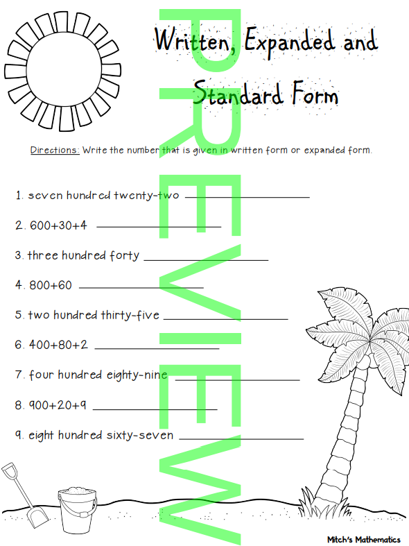 End of the Year 2nd Grade Math Review Packet for Summer | Made By Teachers