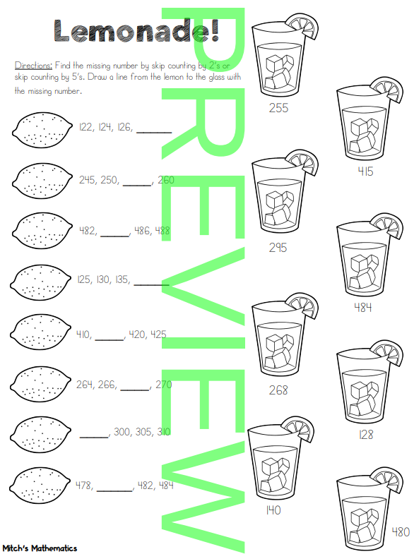 End of the Year 2nd Grade Math Review Packet for Summer | Made By Teachers