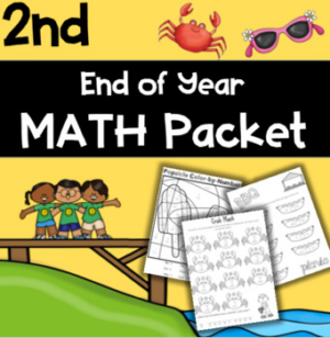 End of Year 3rd Grade Review Packet for Summer - Made By Teachers