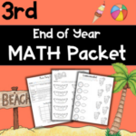 End of Year 3rd Grade Review Packet for Summer - Made By Teachers