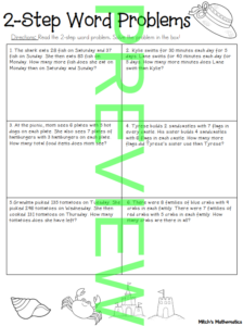 End of Year 3rd Grade Review Packet for Summer - Made By Teachers