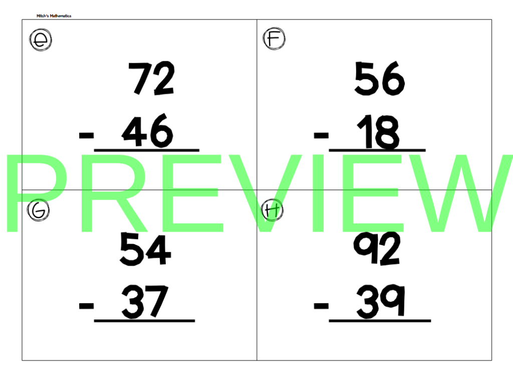 Adding and Subtracting with Regrouping Task Cards | Made By Teachers