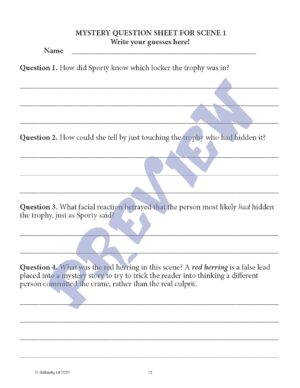 Readers' Theater End of Year Mystery Script - Made By Teachers