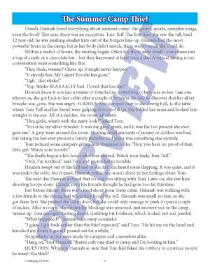 End of Year Brain Teaser Stories, Riddles and Puzzles Grades 5-7 - Made ...