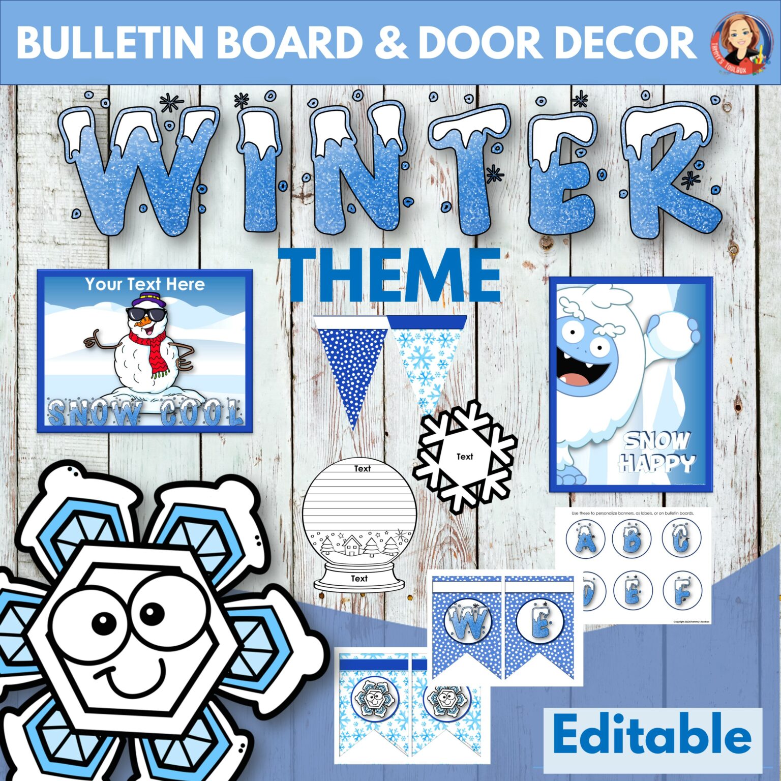 Winter Bulletin Board Kit with Writing Activities | Made By Teachers