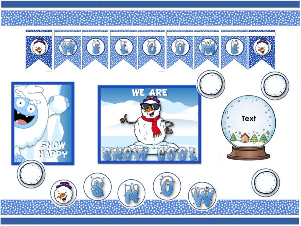 Winter Bulletin Board Kit with Writing Activities | Made By Teachers