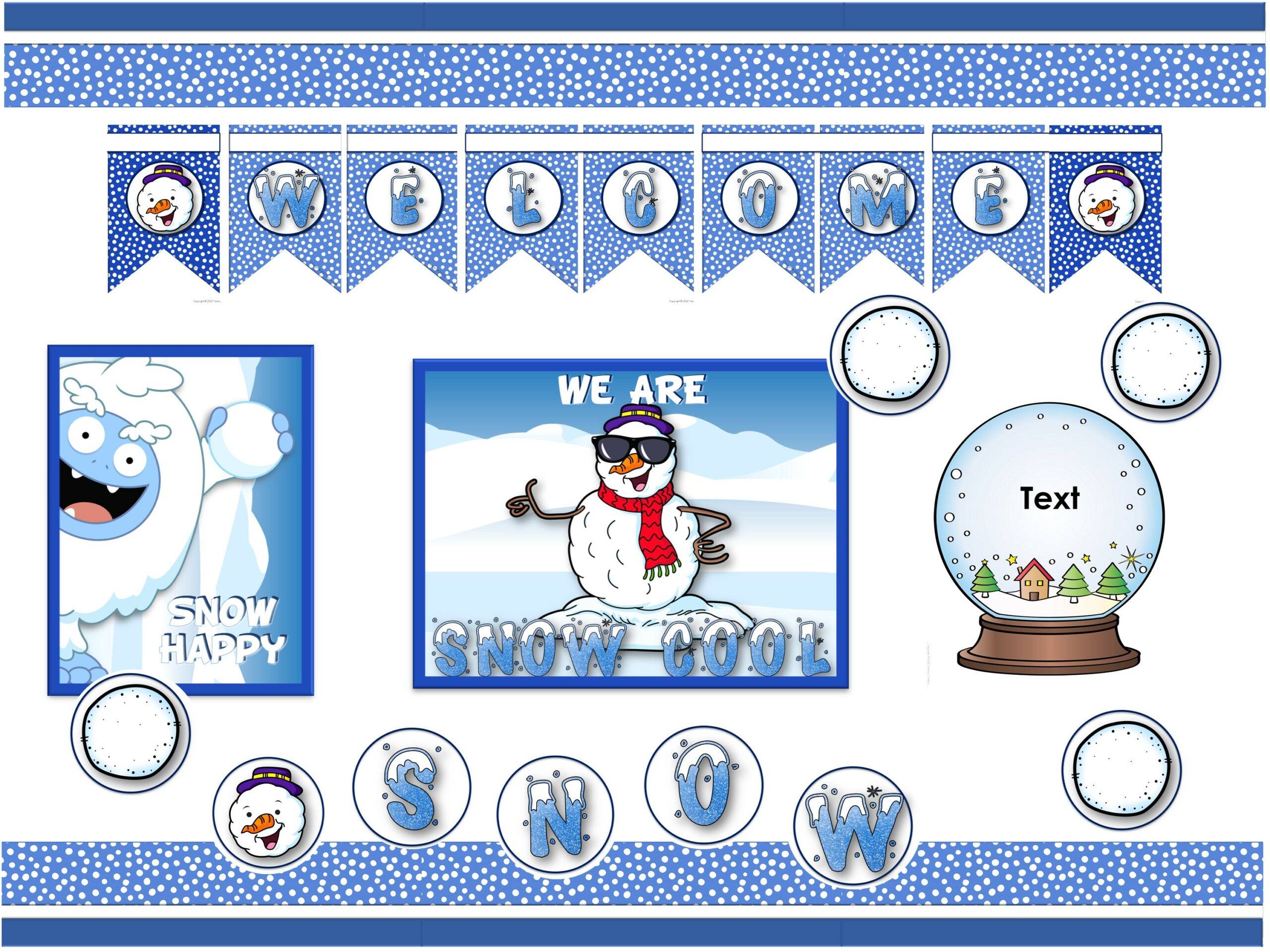 Winter Bulletin Board Kit with Writing Activities | Made By Teachers