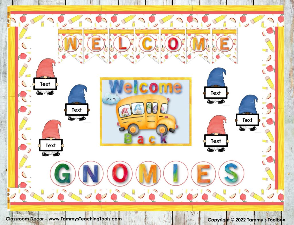 Back To School Bulletin Board Kit with Writing Activities | Made By ...