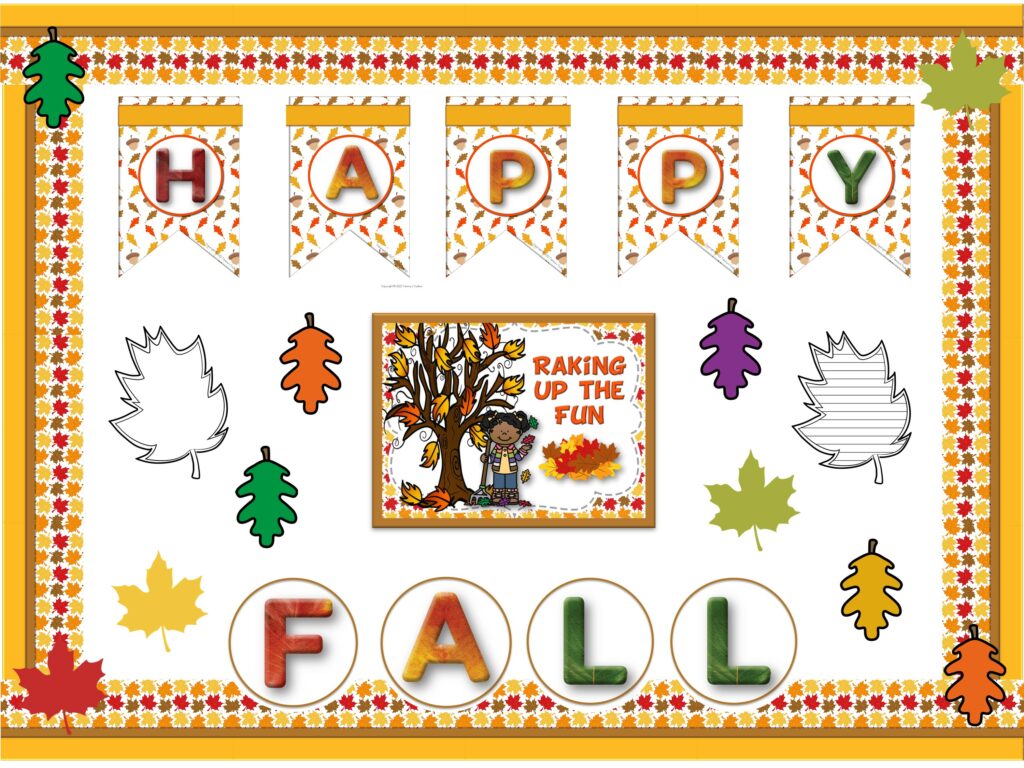 Four Seasons Bulletin Board Bundle for Spring, Summer, Fall, Winter ...