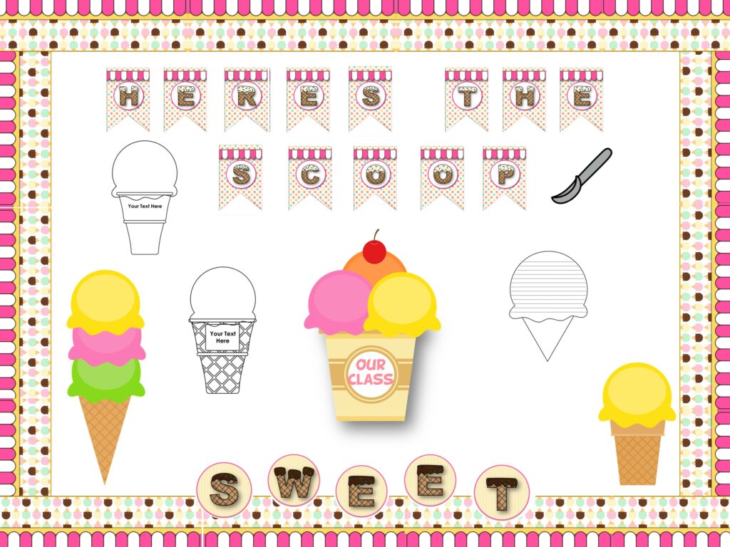 Four Seasons Bulletin Board Bundle for Spring, Summer, Fall, Winter ...