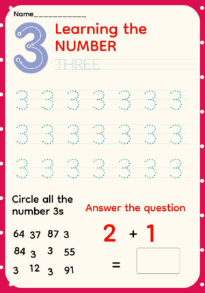Number Tracing and Number Writing 1-20, 1 to 99 (bonus) - Made By Teachers