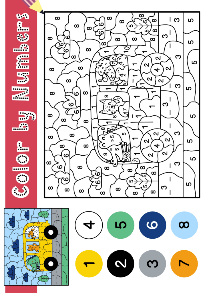 Color by number, Color by Code Activity, Order of Operations | Made By ...