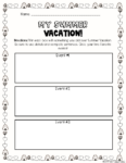 How I Spent My Summer Vacation Essay | Free Back to School Writing ...