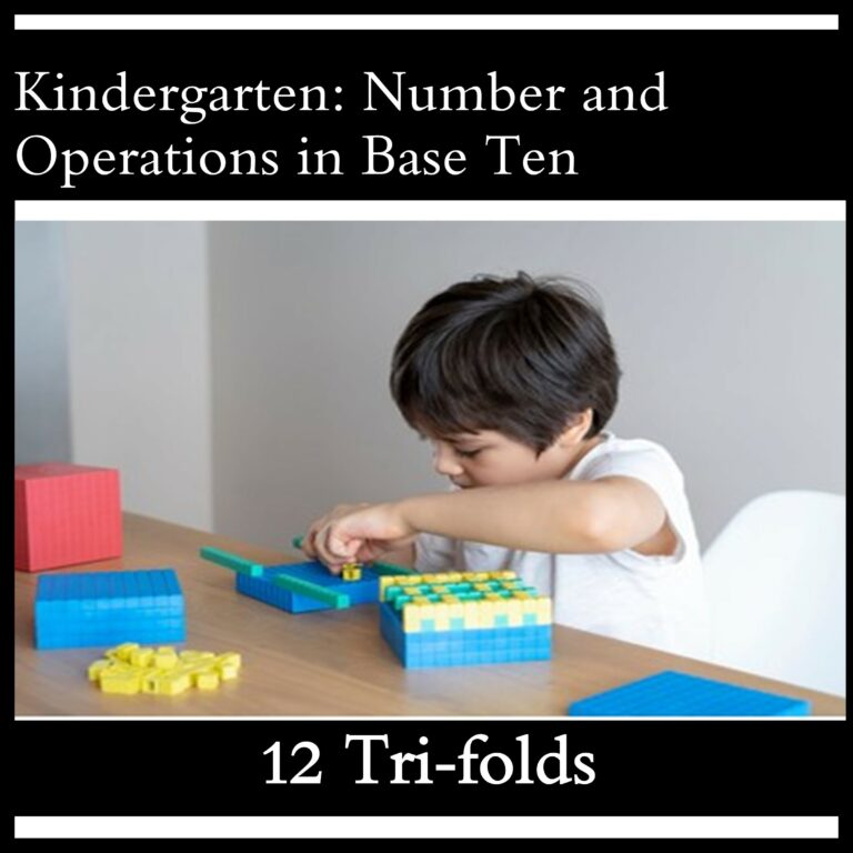 Kindergarten Counting | Numbers and Operations in Base Ten | Made By ...