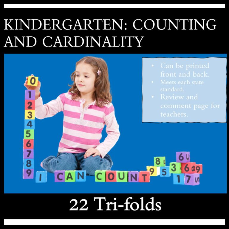 Kindergarten Math | Counting and Cardinality | Made By Teachers
