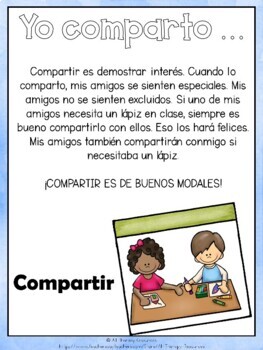 SPANISH VERSION - I Have Good Manners Social Narrative | Made By Teachers