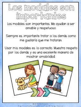 SPANISH VERSION - I Have Good Manners Social Narrative | Made By Teachers
