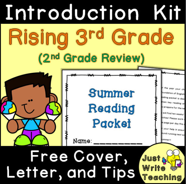 Rising Third Grade Summer Reading Packet Introduction Kit Freebie ...