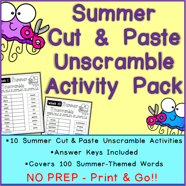 Rising Third Grade Summer Reading Packet - Made By Teachers