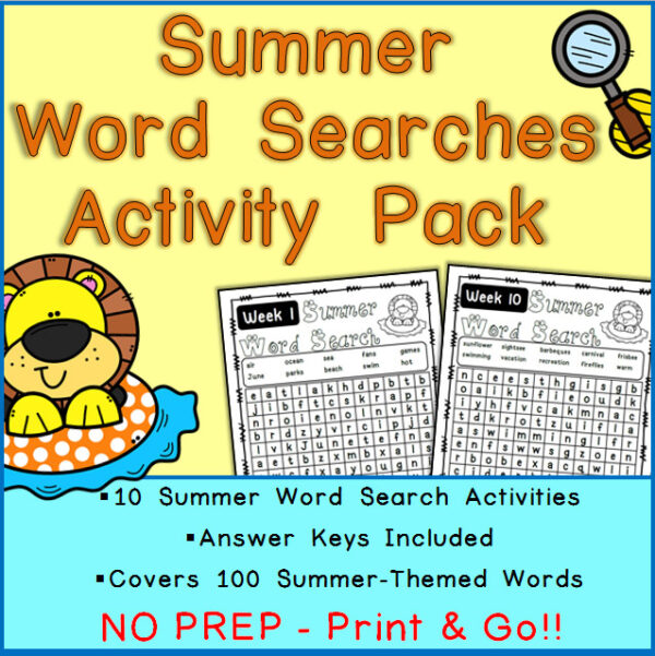 Rising Third Grade Summer Reading Packet - Made By Teachers