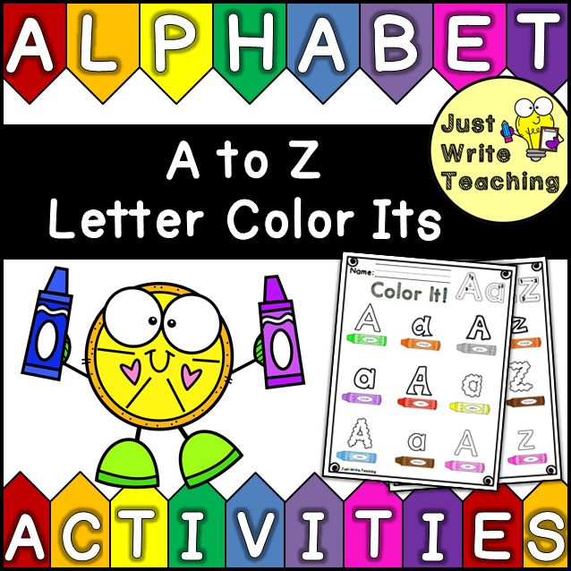 Letter Color Its - Alphabet Activities | Made By Teachers