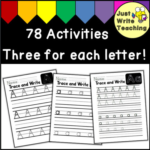 Letter Tracing / Trace and Writes - Alphabet Activities | Made By Teachers