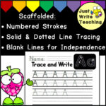 Letter Tracing / Trace and Writes - Alphabet Activities | Made By Teachers