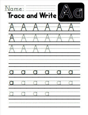 Letter Tracing / Trace and Writes - Alphabet Activities | Made By Teachers