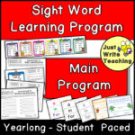 Sight Word Learning Program - Year Long All Dolch Words! | Made By Teachers