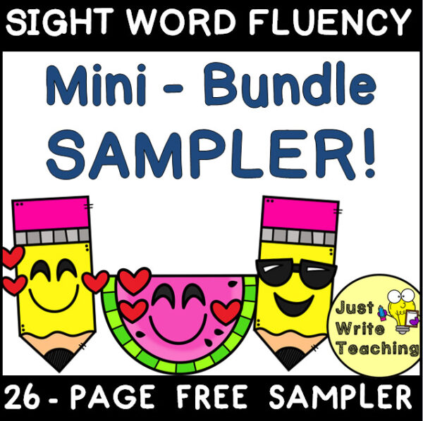 Sight Word Fluency Bundle Free Sampler | Made By Teachers