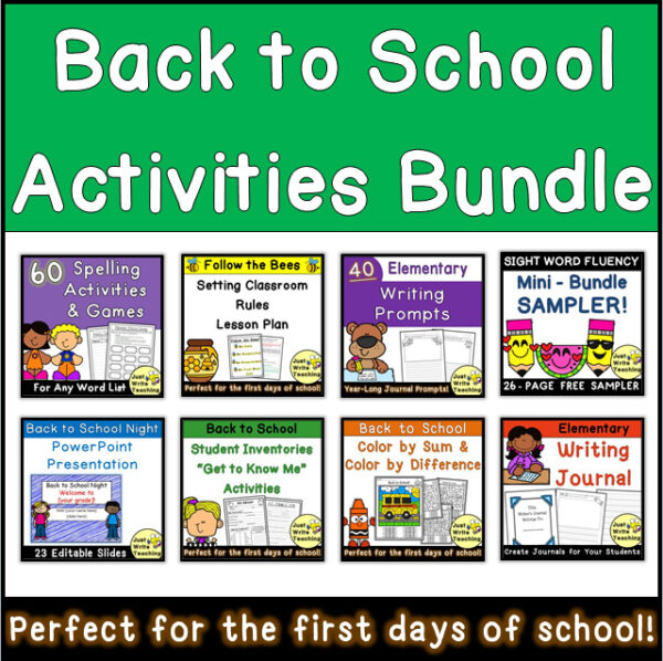 Student Inventories - Back to School Get to Know Me Activities | Made ...