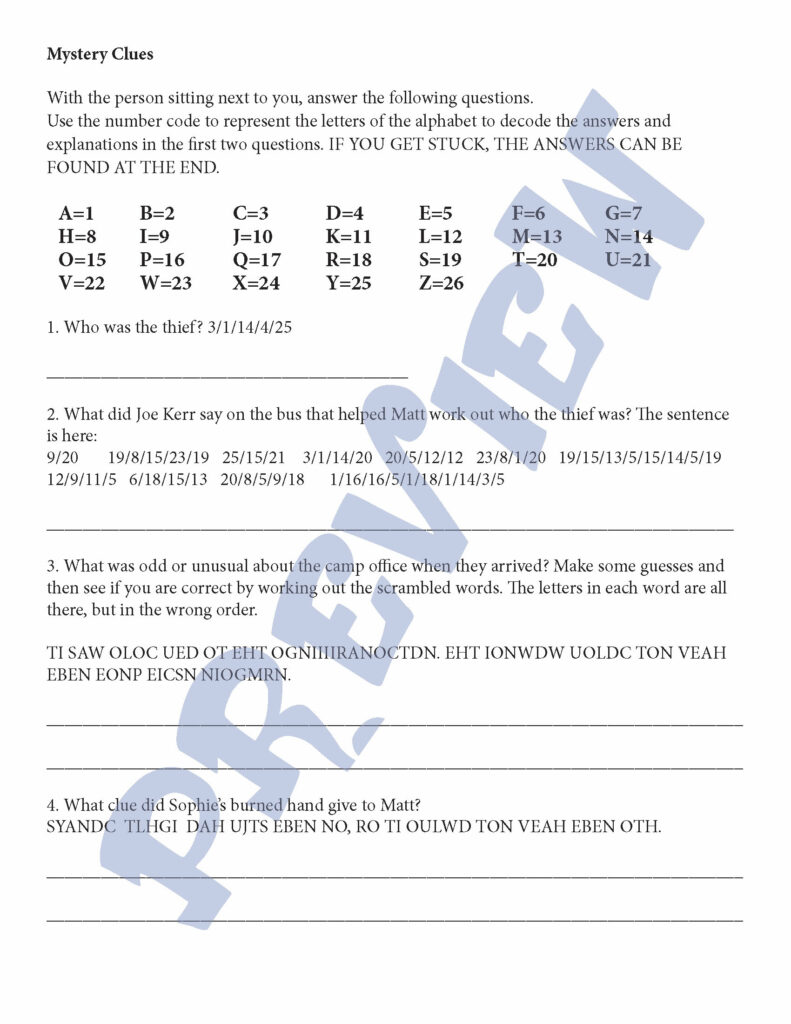 READERS THEATER MYSTERY MIDDLE SCHOOL SCRIPT: Drama Camp Thief - Made ...